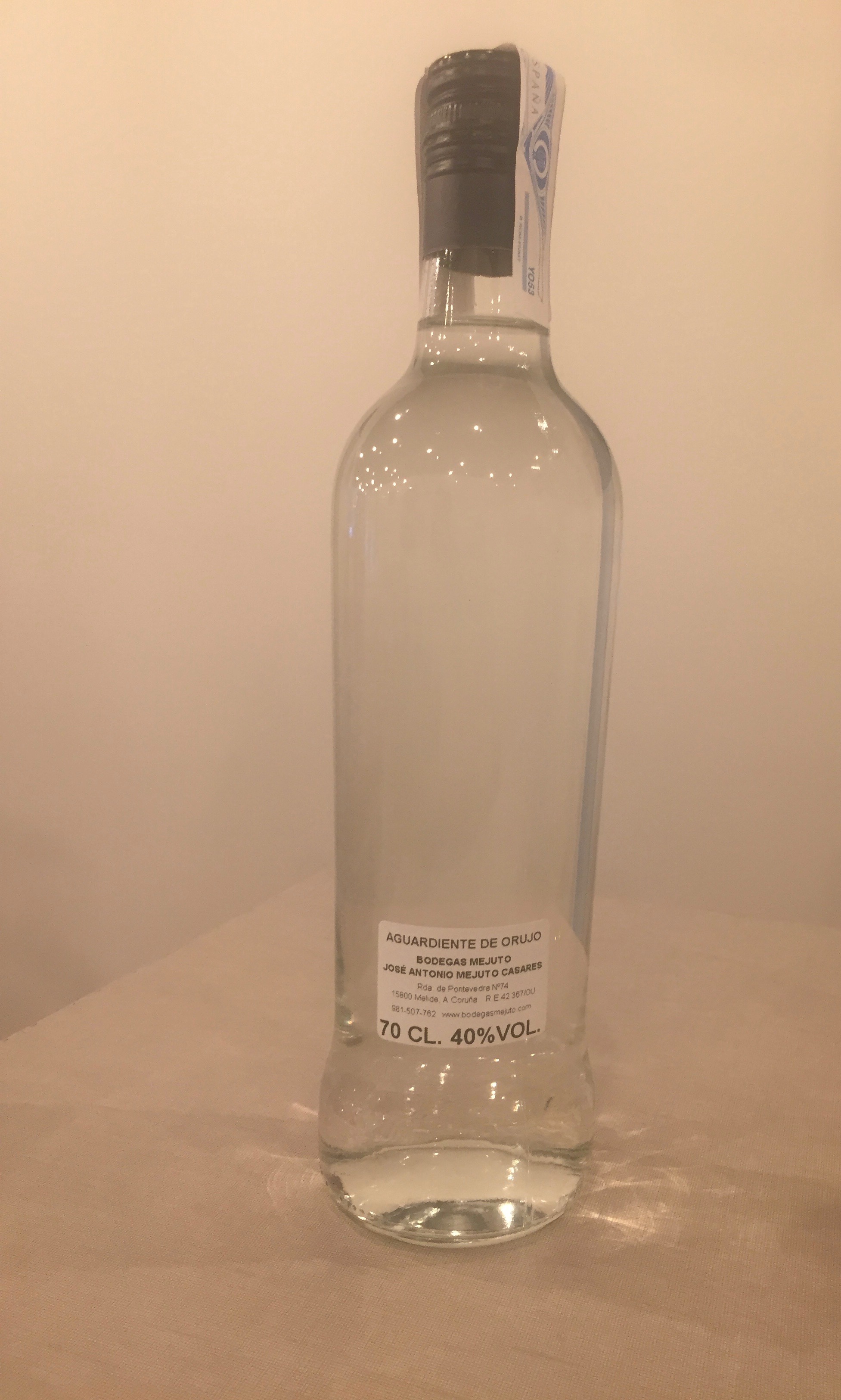 Orujo blanco – El rincón del Valle